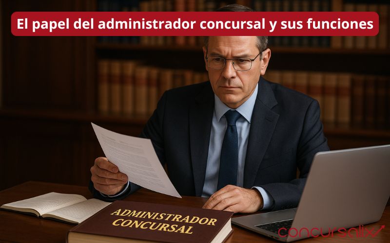 El papel del administrador concursal y sus funciones